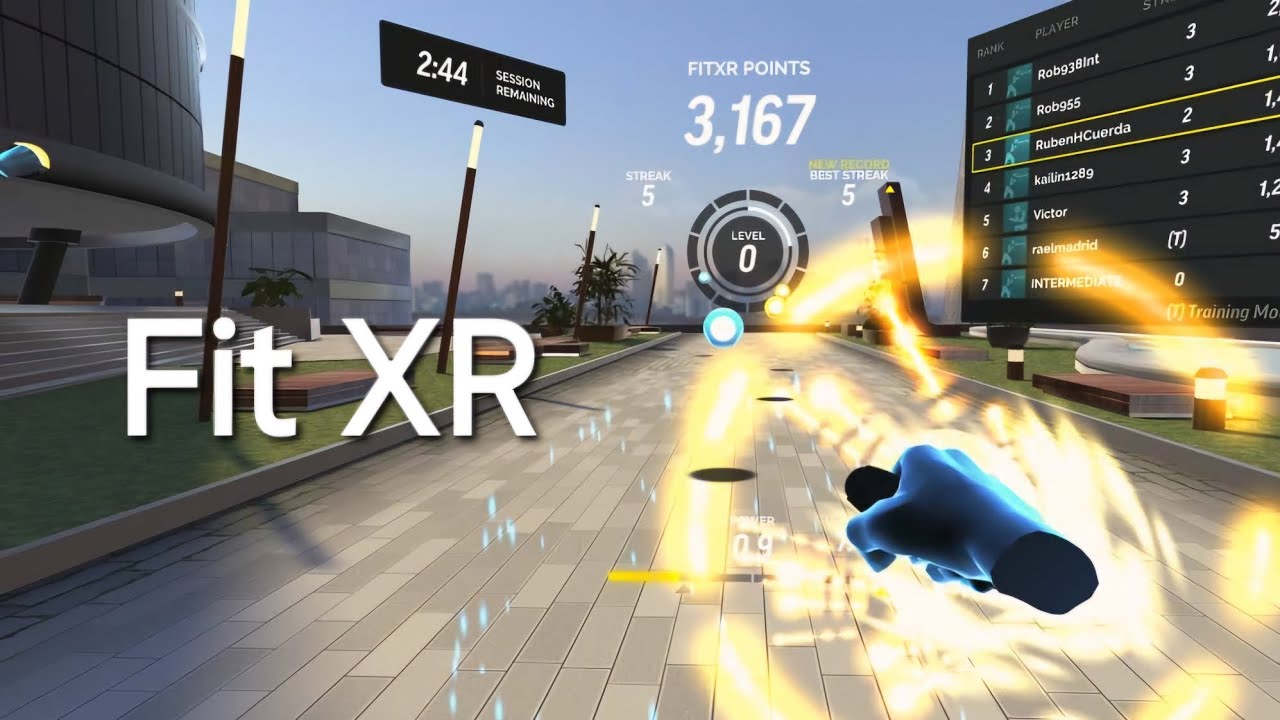 Punching Your Way To Fitness: FitXR Boxing for Meta Quest 2 - YouTube