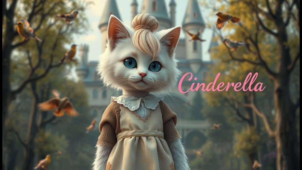 Cinderella Cat Story #cat #story #cinderella - YouTube