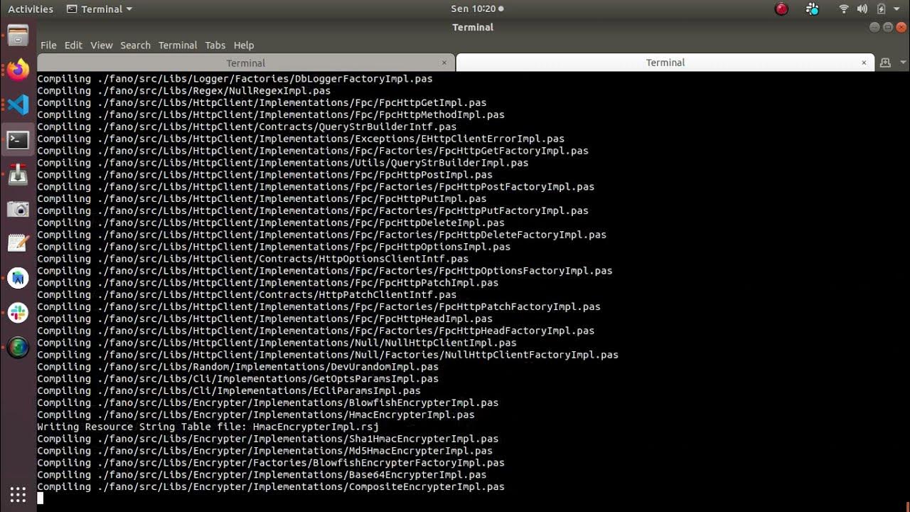 Fano Framework basic example web application setup - YouTube