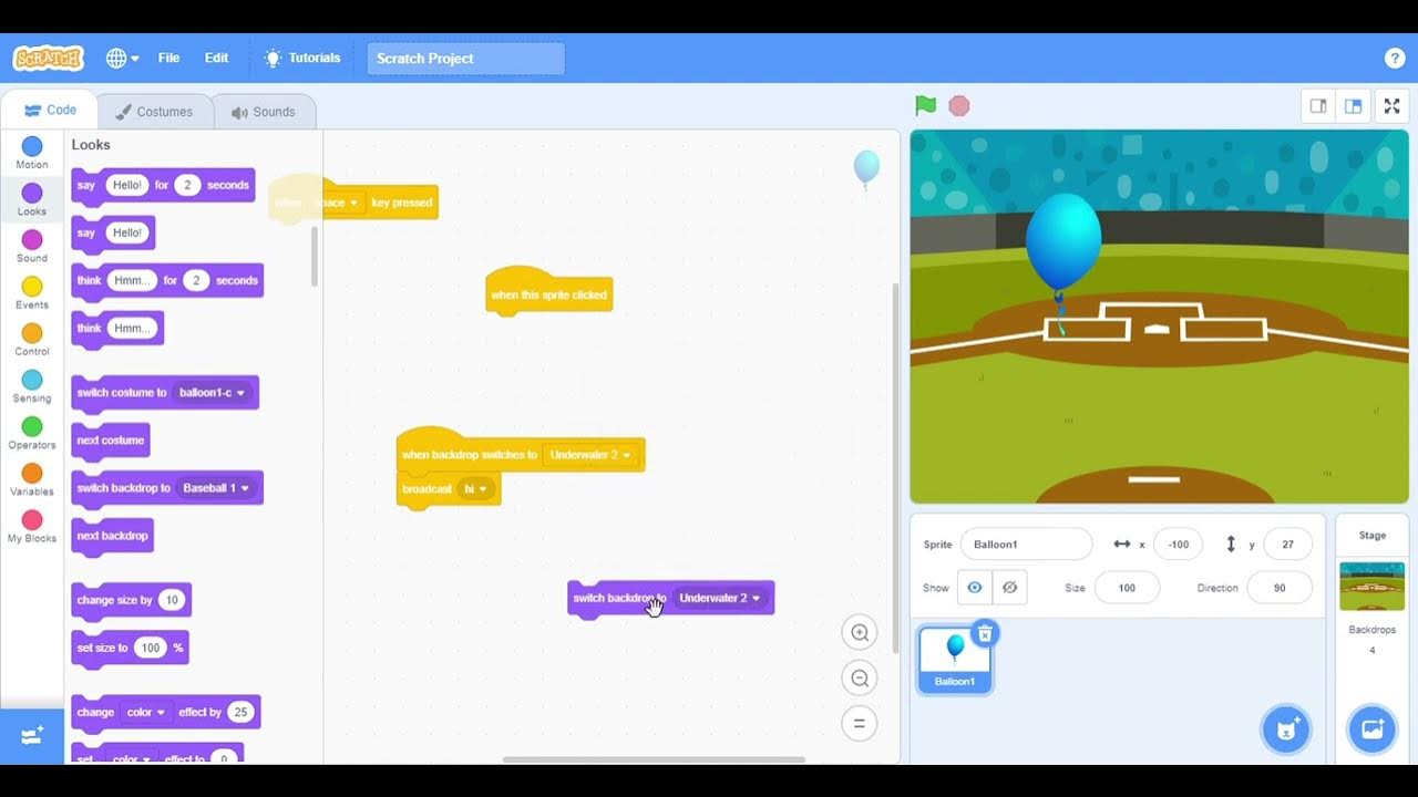 scratch introduction [part 4] - YouTube
