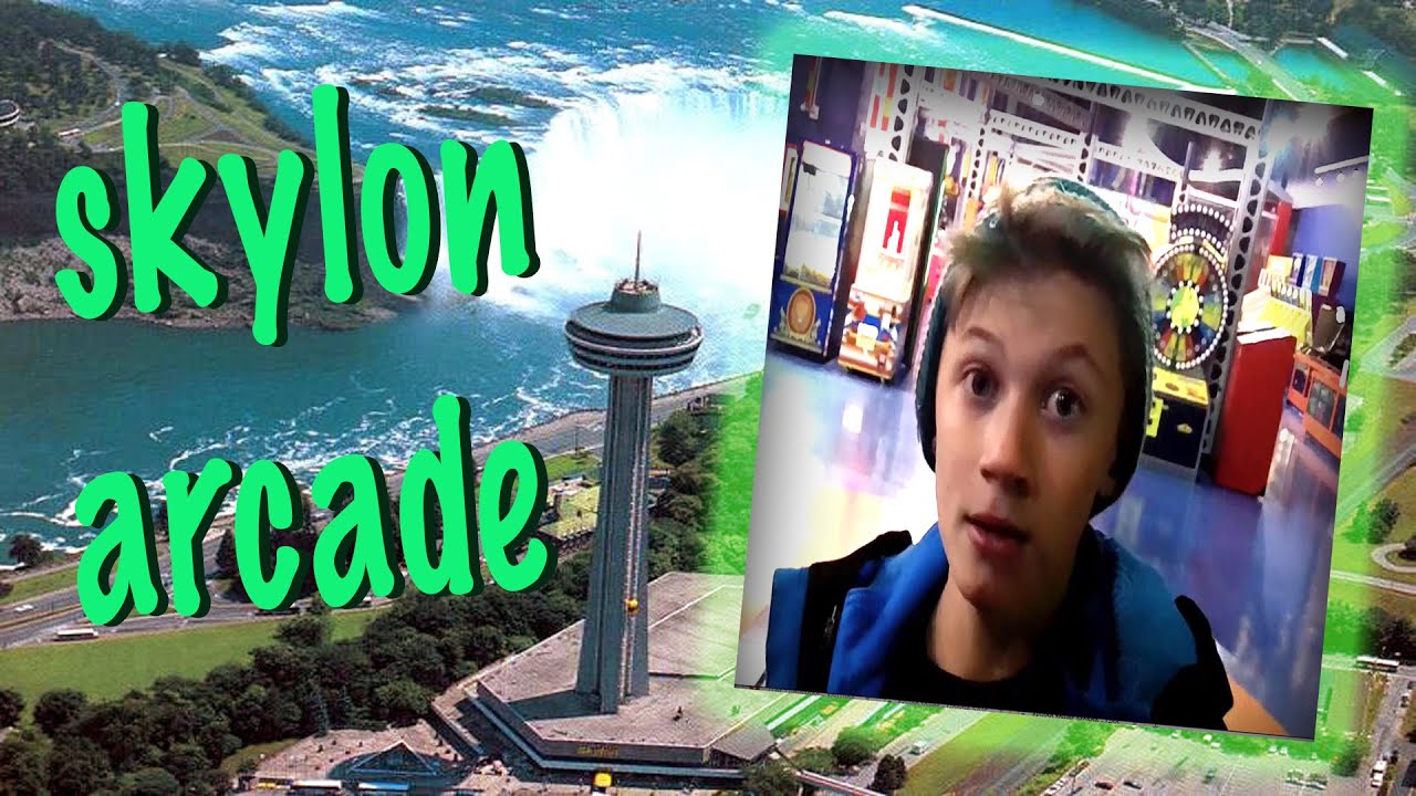 Playing Classic Ticket games at Skylon tower Arcade - YouTube