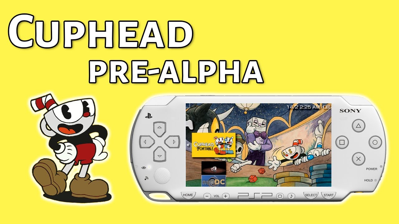 CUPHEAD PSP | PRE-ALPHA | luigi2498 - YouTube