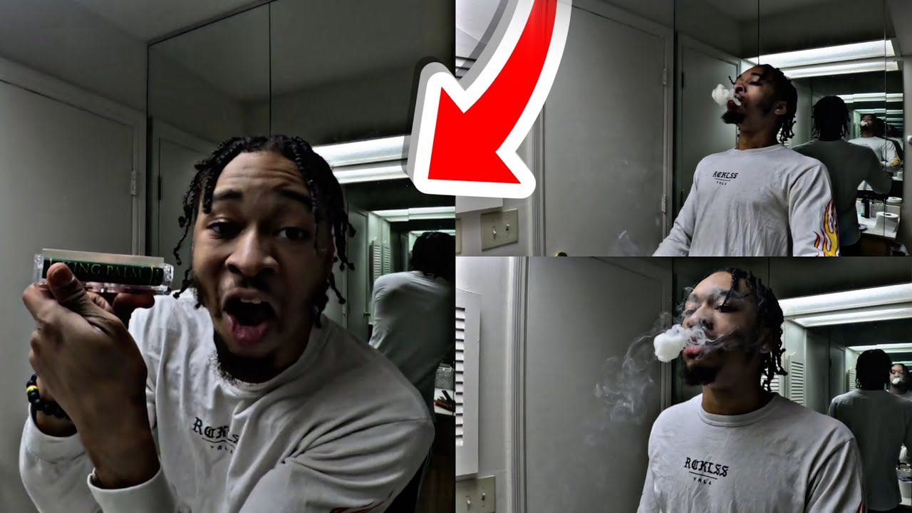 BATHROOM HOTBOX SESH: FIRST TIME USING A ROLLER + FREESTYLES - YouTube