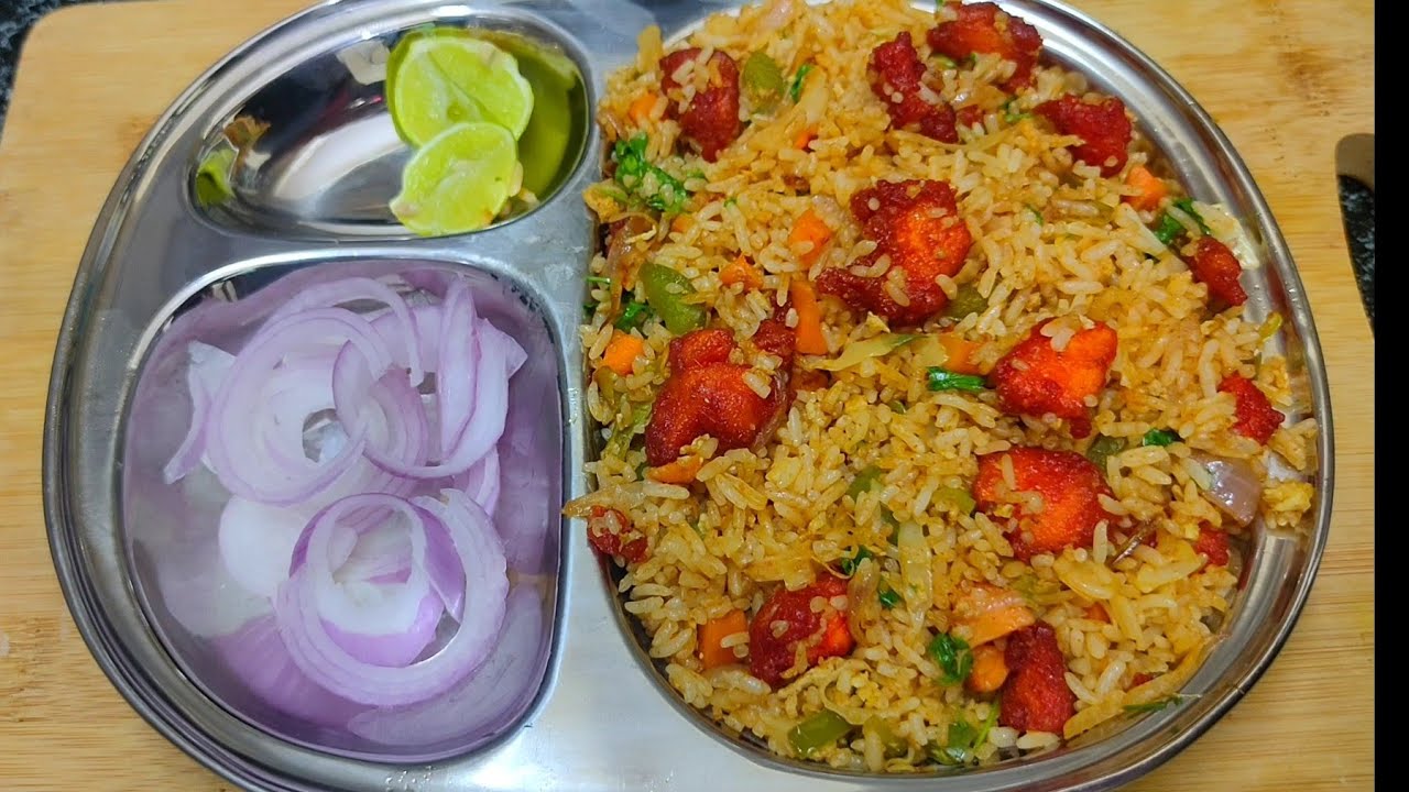 chicken fried rice fastfoodcenter style famous l chicken rice fast ...