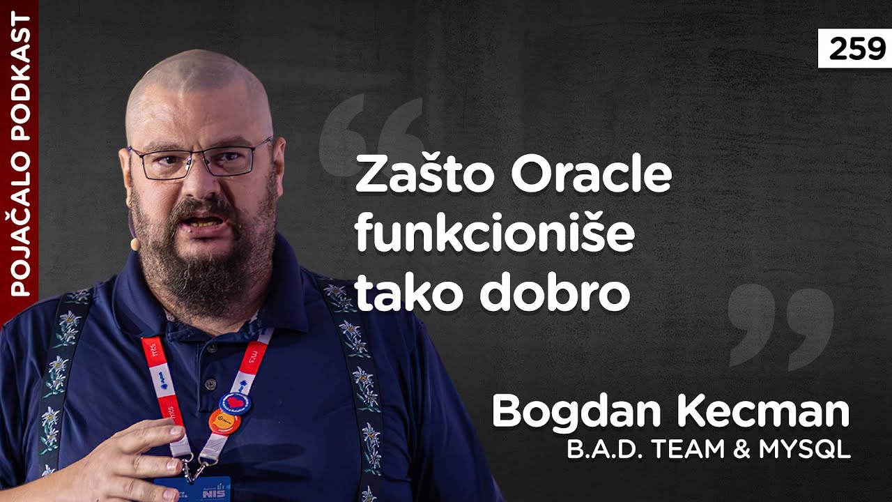 Bogdan Kecman: Zašto Oracle funkcioniše tako dobro - YouTube