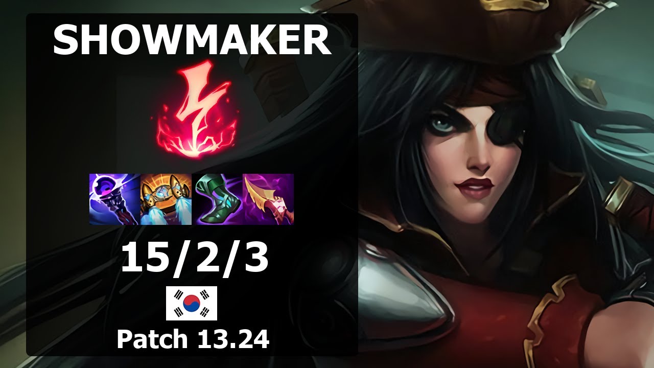 ShowMaker Katarina MID vs Lux| Patch 13.24 KR Challenger - YouTube