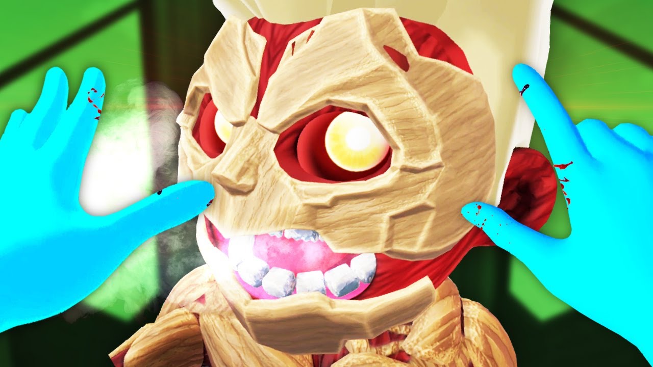 Ripping Out Armored Titan's Teeth was a bad idea... (VR Dentist ...