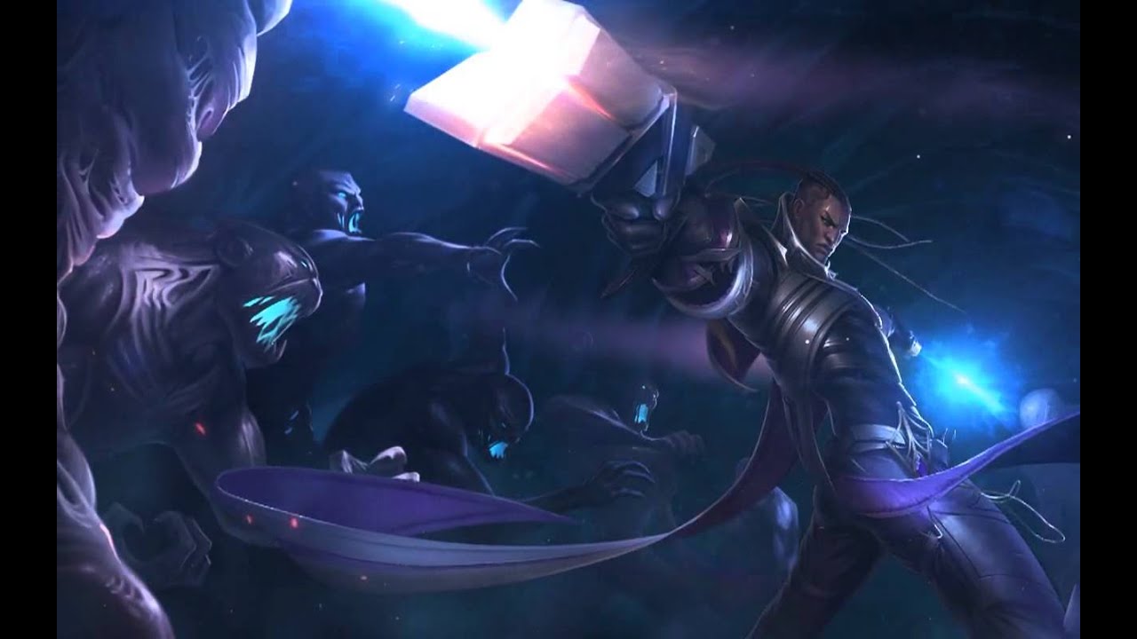 League of Legends - Lucian Login Screen Intro With Music and Lore - YouTube
