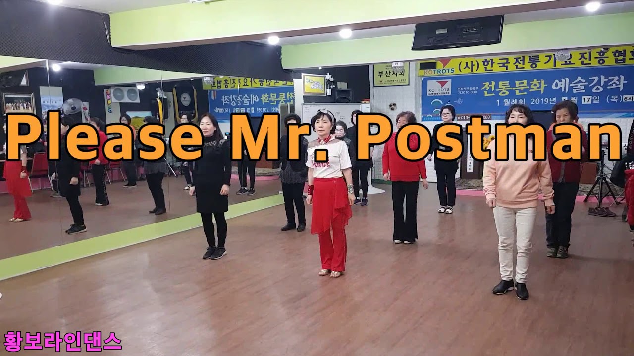 Please Mr. Postman-Line Dance(High Beginner) - YouTube