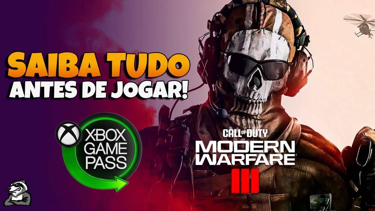 CALL OF DUTY MW3 AGORA NO GAME PASS! SAIBA TUDO SOBRE ANTES DE JOGAR ...