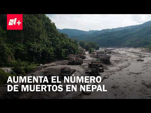 Así está Nepal tras devastadoras inundaciones que provocó el desprendimiento de un glaciar