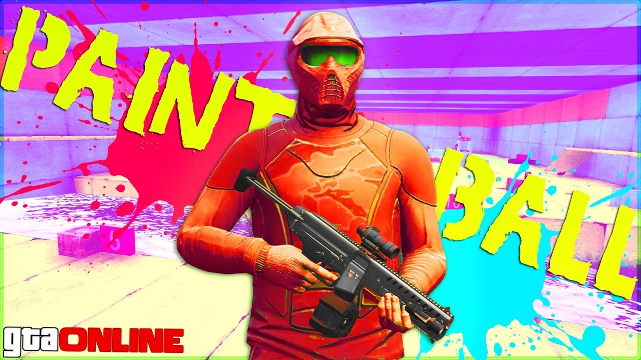 Paintball GTA V | Five M - YouTube