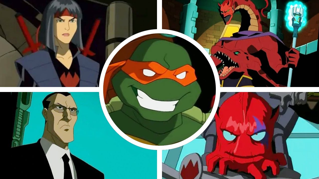 Teenage Mutant Ninja Turtles 3: Mutant Nightmare - ALL BOSSES - YouTube