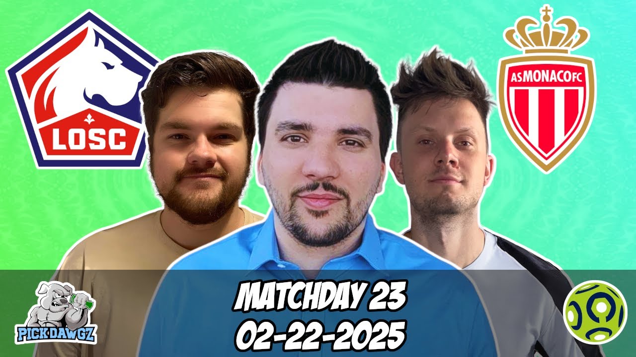 Lille vs. Monaco Ligue 1 Free Picks 2/22/2025 PickDawgz On the Pitch ...
