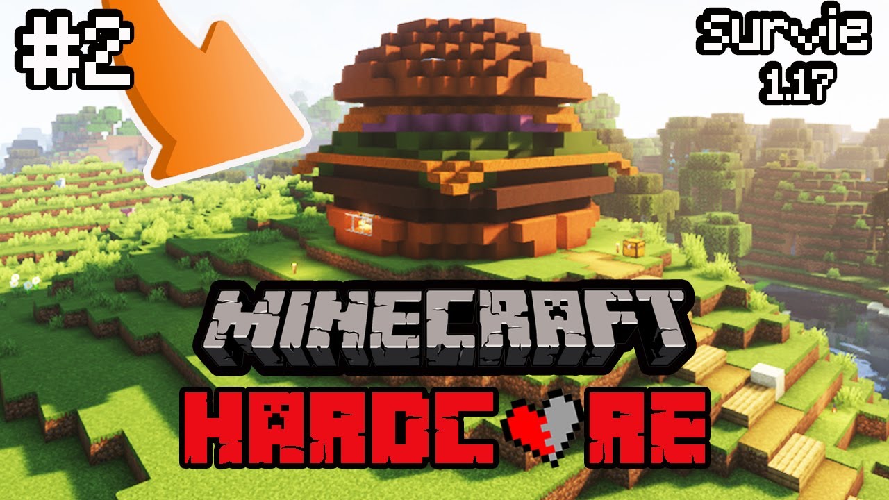TUTO Minecraft 1.17 Maison BURGER | Survie Hardcore EP2 - YouTube