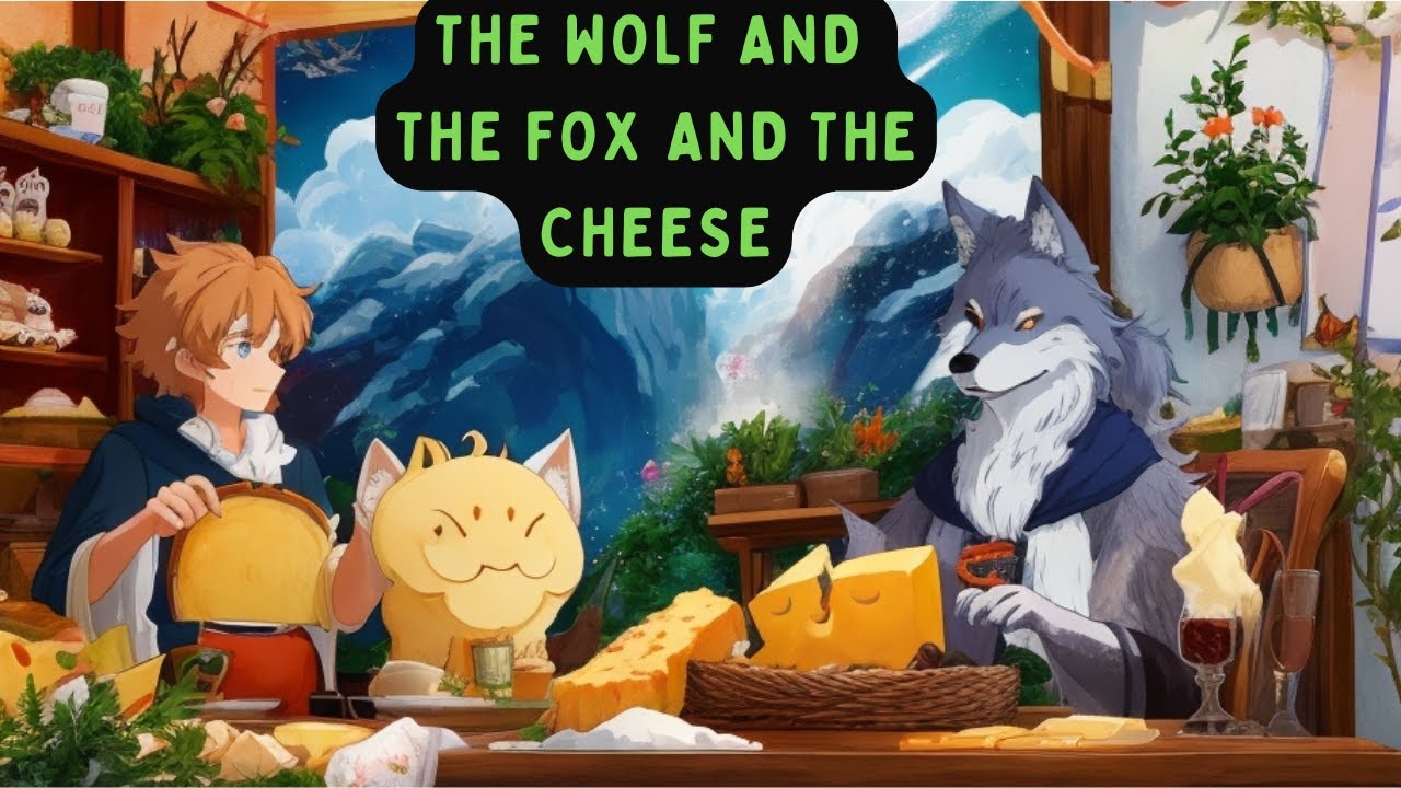 The Wolf and the Fox and the Cheese | The Wolf and the Fox Story | A ...