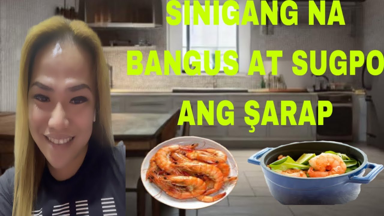 SINIGANG NA BANGUS AT SUGPO ANG ŞARAP #trendingvideo#food#follow# ...