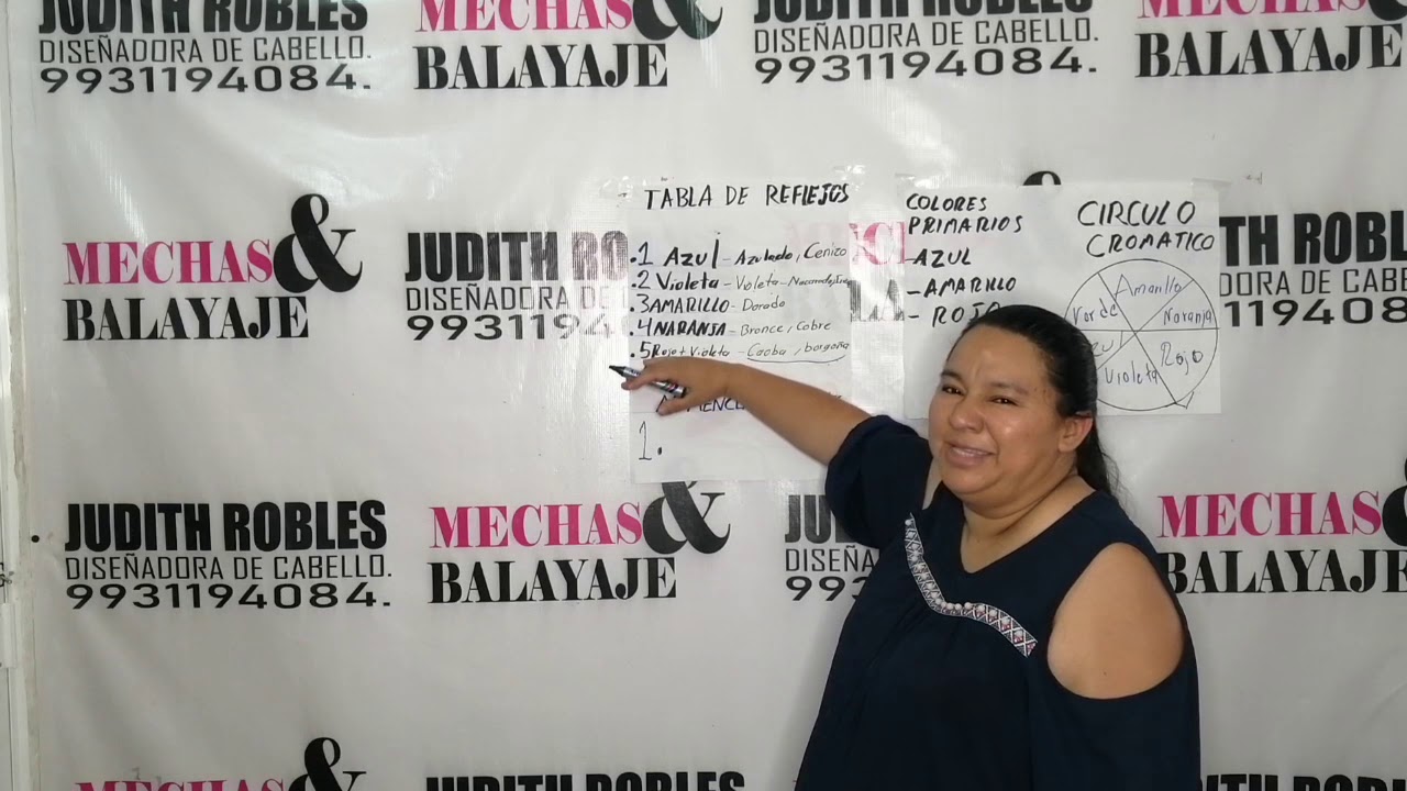 CLASE DE COLORIMETRIA FÁCIL¡¡¡ CON JUDITH ROBLES. - YouTube