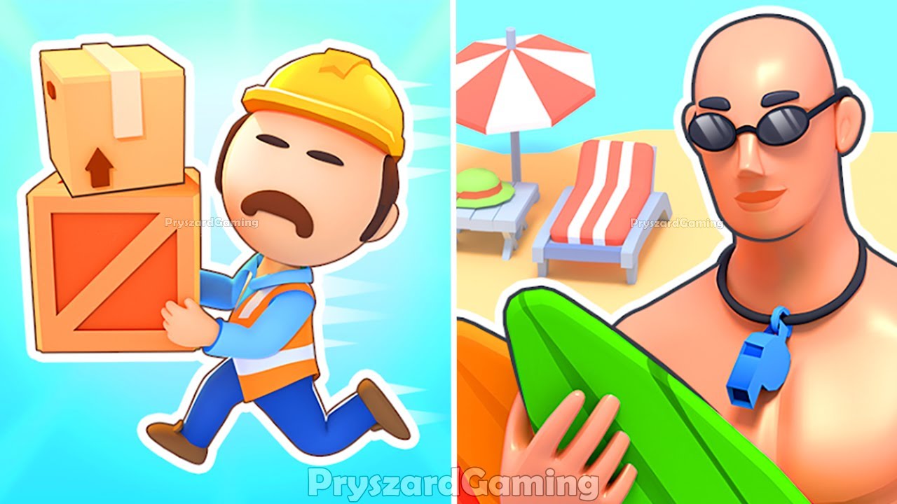 Stickman City Planner House Makeover VS Beach Resort Camp Manager ...