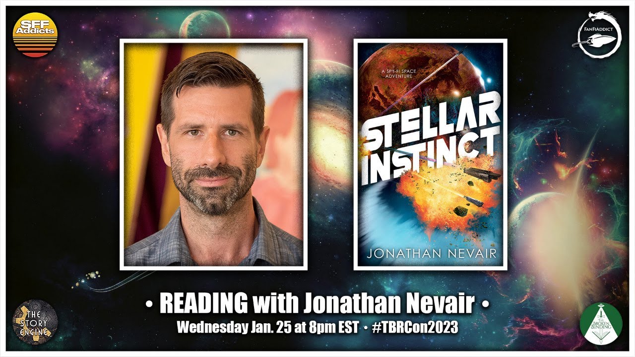 TBRCon2023 Reading | Jonathan Nevair reads Stellar Instinct - YouTube