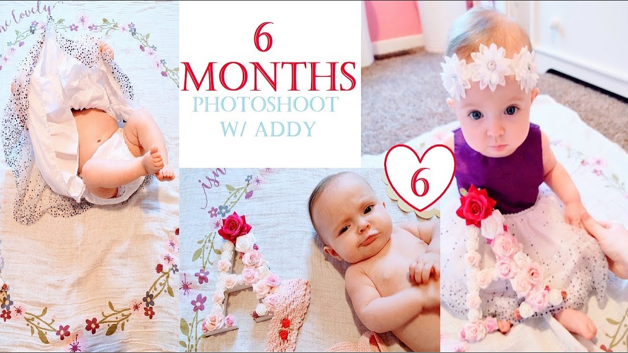 6 Month Photo Shoot - YouTube
