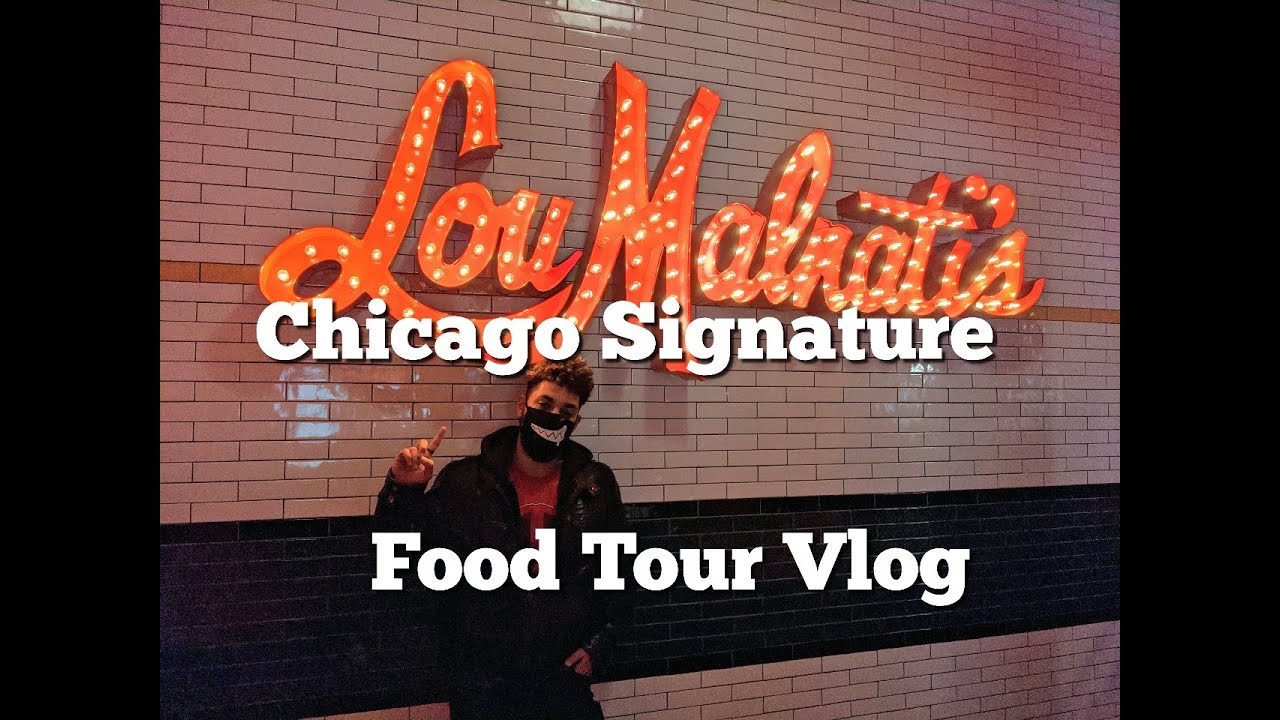 Best Chicago Signature Food Tour Vlog! - YouTube