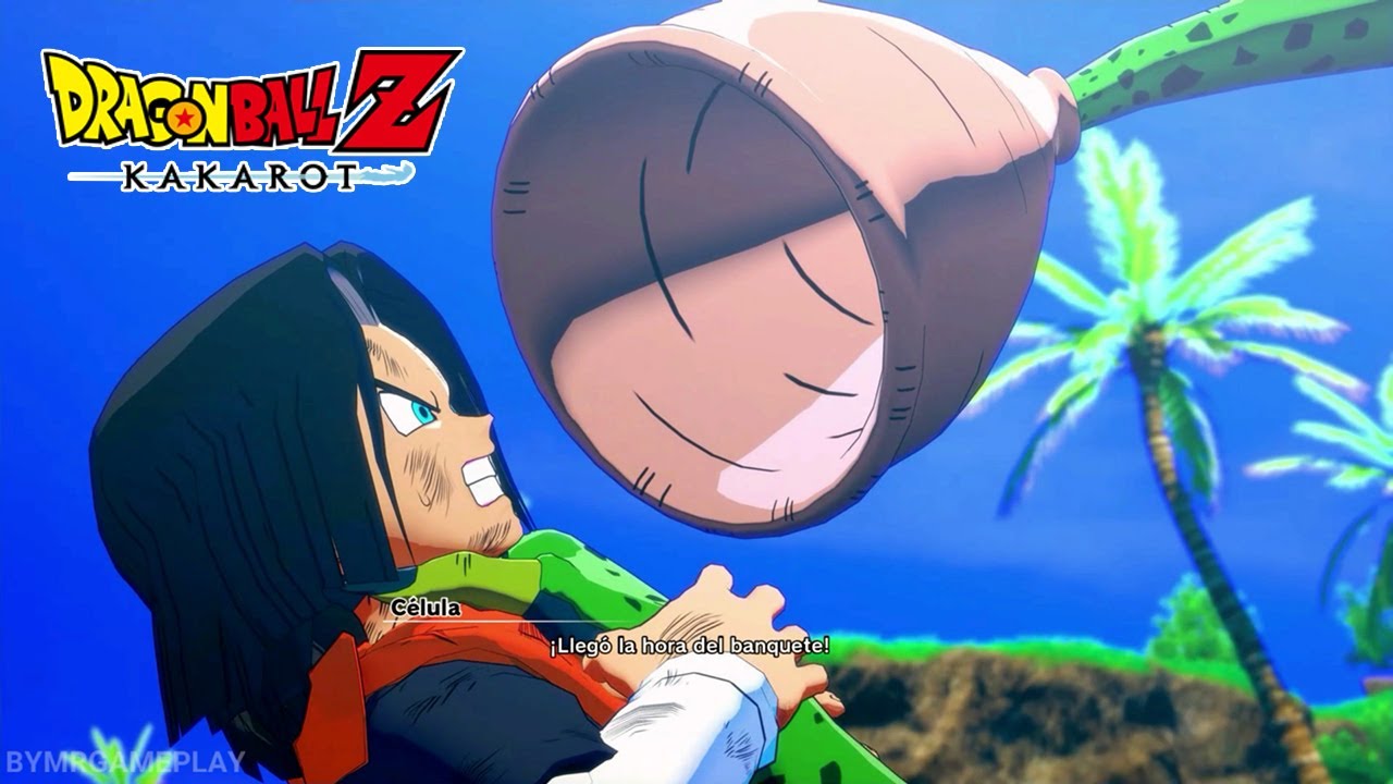 Dragon Ball Z Kakarot Cell absorbe al androide 17 - YouTube
