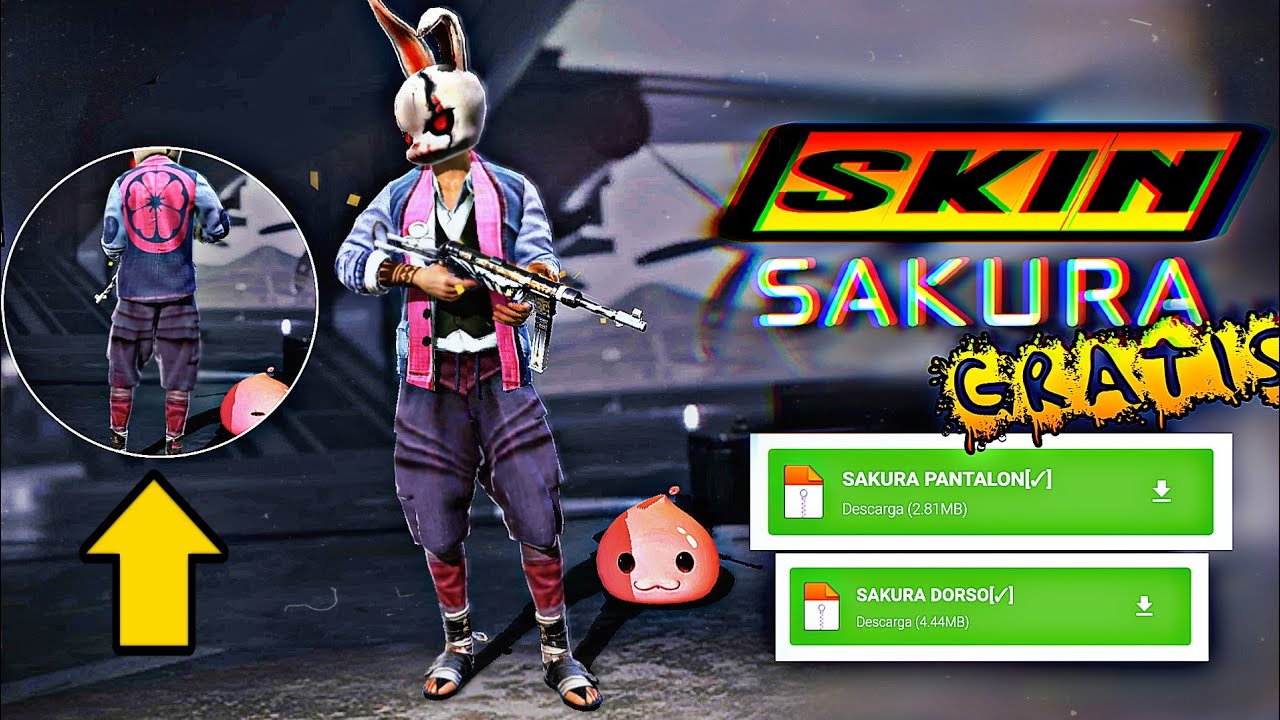 ️Skin #SAKURA [GRATIS] #Exclusivo* ASI OBTENDRAS LA SKIN MAS EXCLUSIVA ...