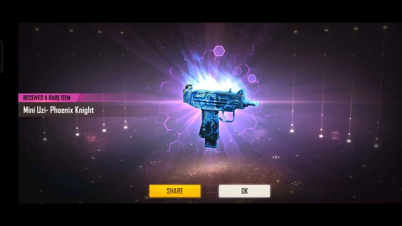New weapon royal Mini Uzi Gun skin & Gold Royal bundle Out SR gaming ...