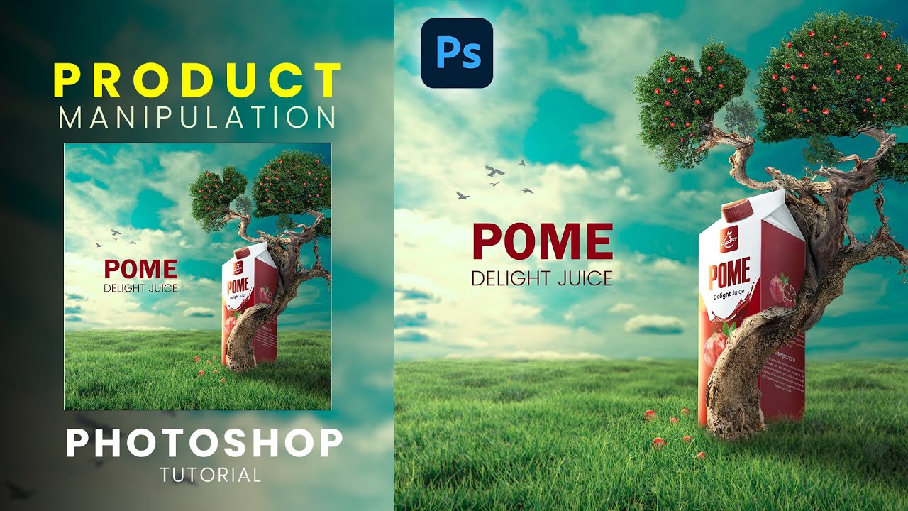 Product_Manipulation_Photoshop_Tutorial || Creative ads Poster Design ...
