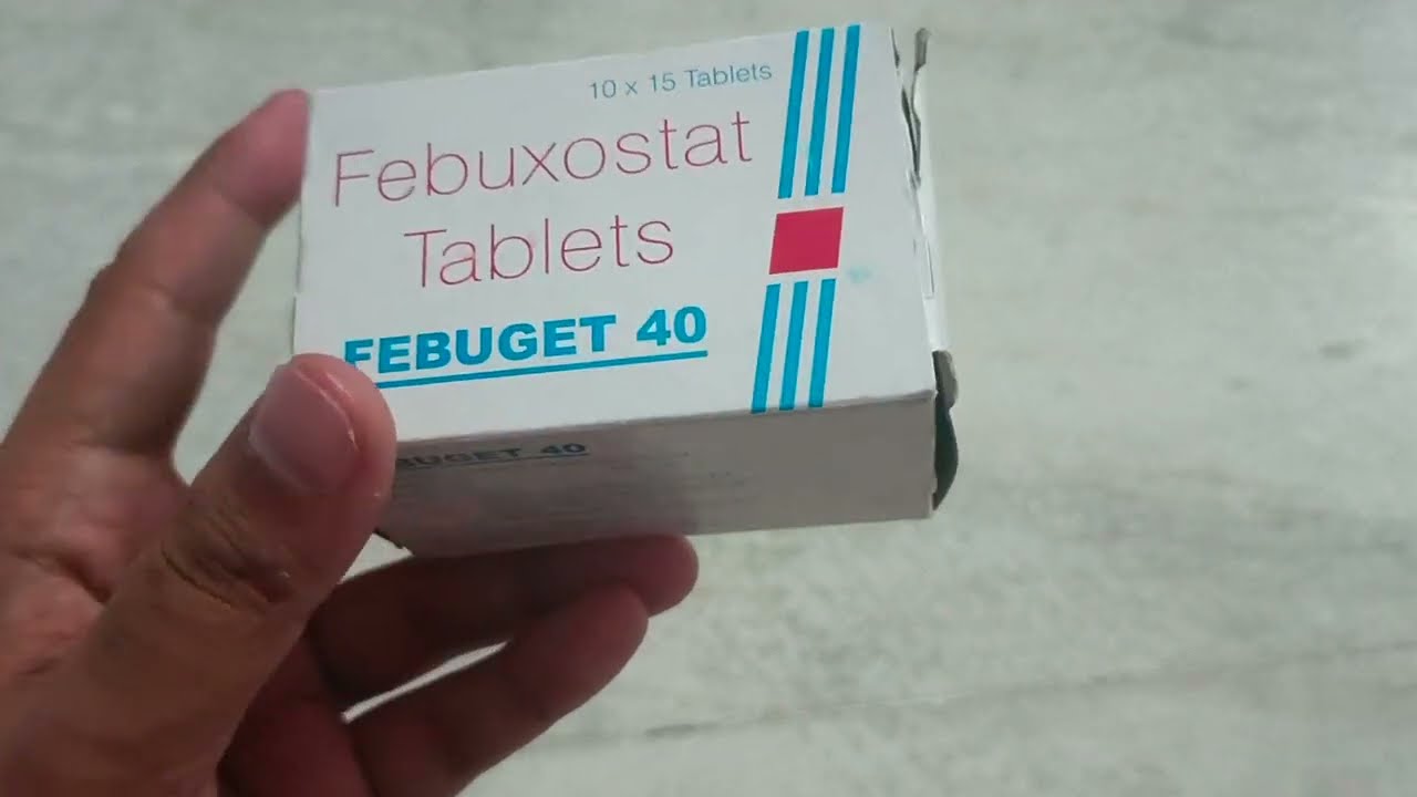 febuget 40 tablet 15's | Febuxostat 40 mg Tablets - Treat & Prevent ...