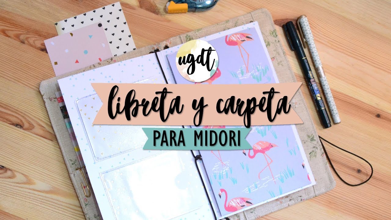 Libreta y carpeta para Midori- UGDT - YouTube