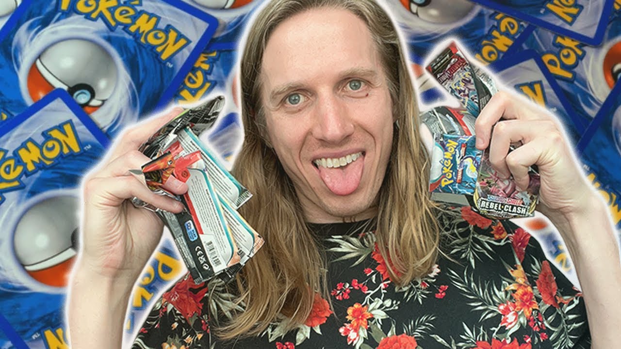 Opening random packs of Pokemon Cards! - YouTube