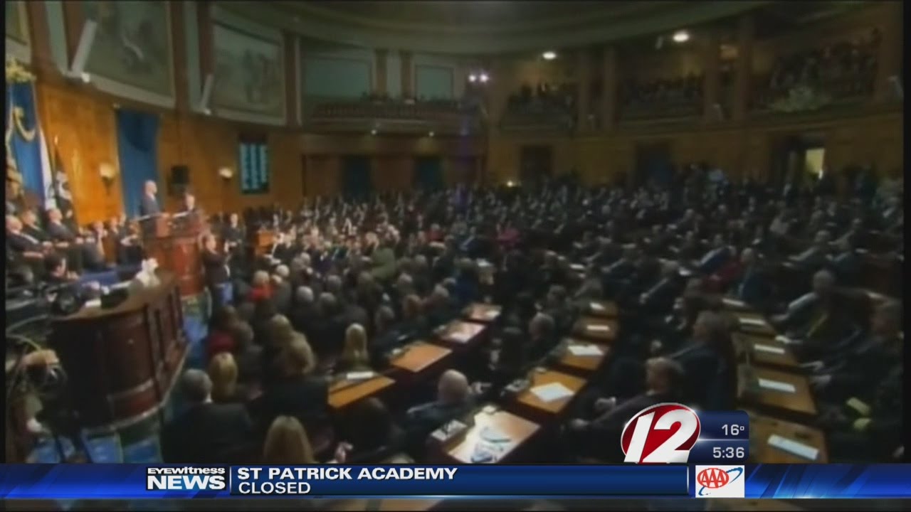 MA state legislature kicks off new season - YouTube