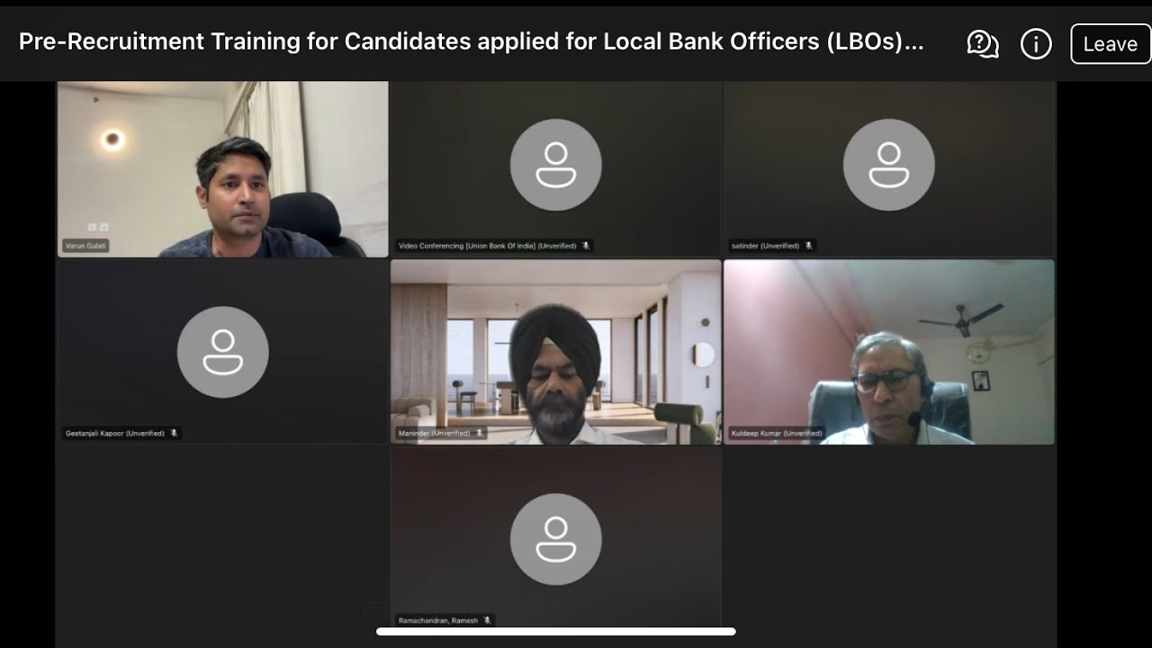 Pre-recruitment Training LIVE🔴||Union Bank of India||Local Bank ...