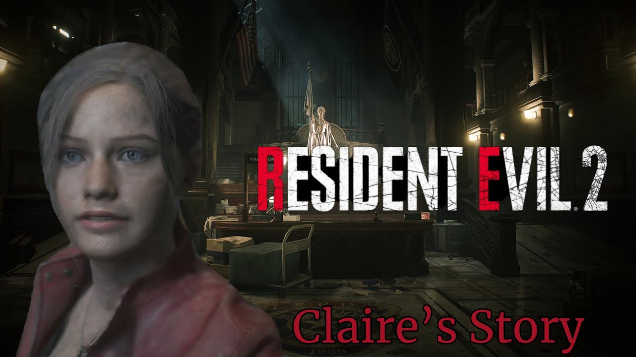Resident Evil 2 Remake - Claire's Story (Cut Scenes With Gameplay ...
