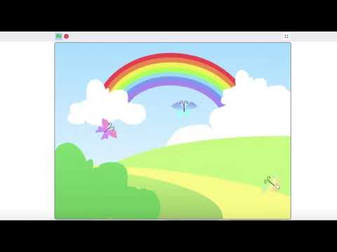 Scratch Coding Tutorial | Movement Series | Flying Butterflies - YouTube