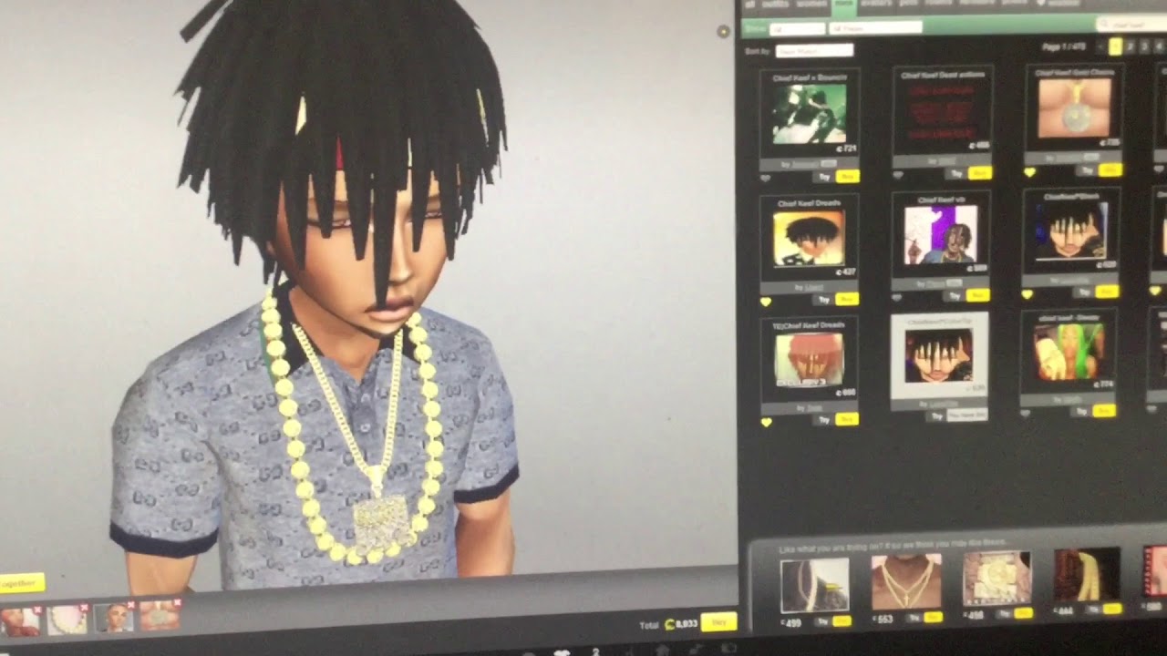 How To Make A Chief Keef @IMVU - YouTube