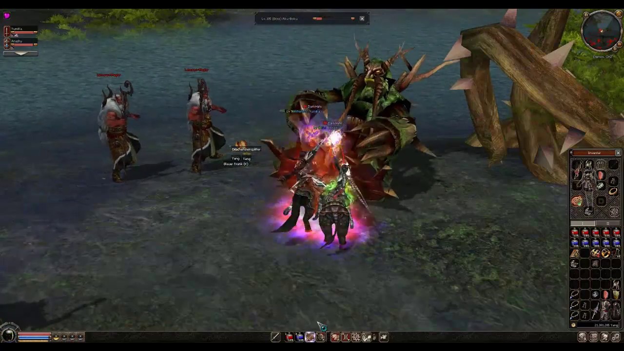 Metin2 Deimos YumiKa & Anashy vs. Aku-Boku - YouTube