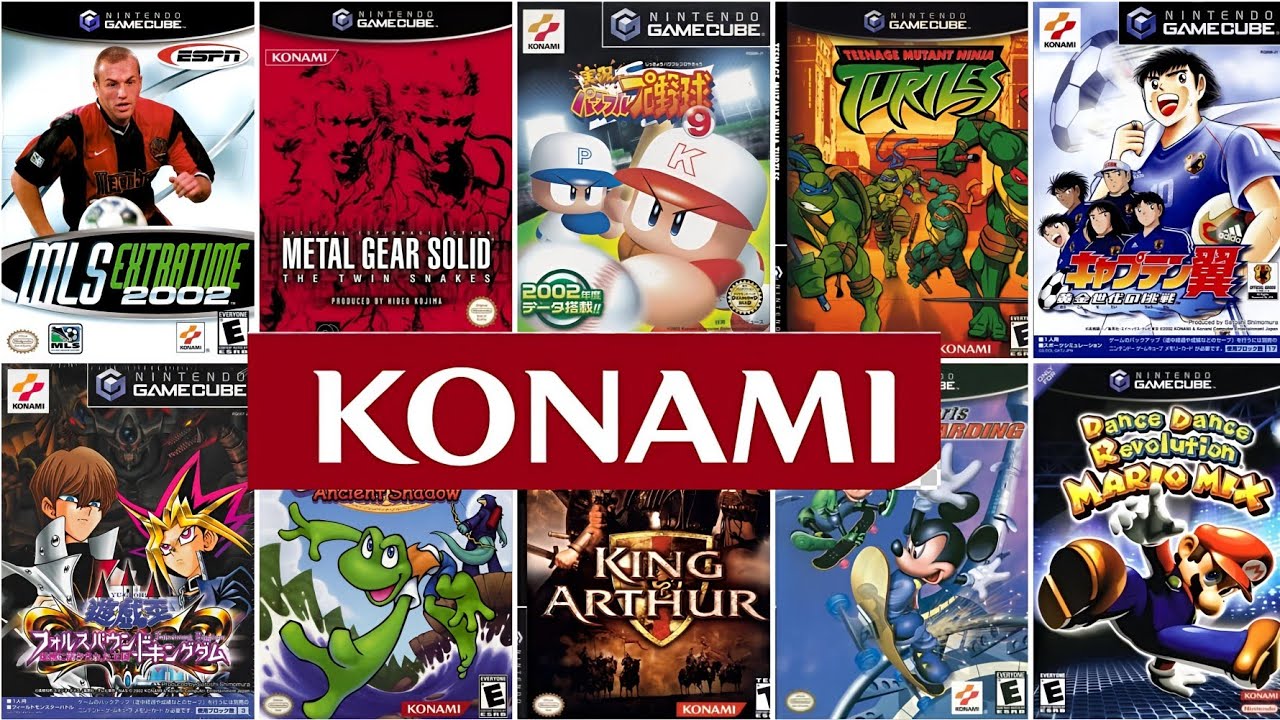 TOP 20 BEST KONAMI GAMES FOR GAMECUBE[NINTENDO GAMECUBE] - YouTube