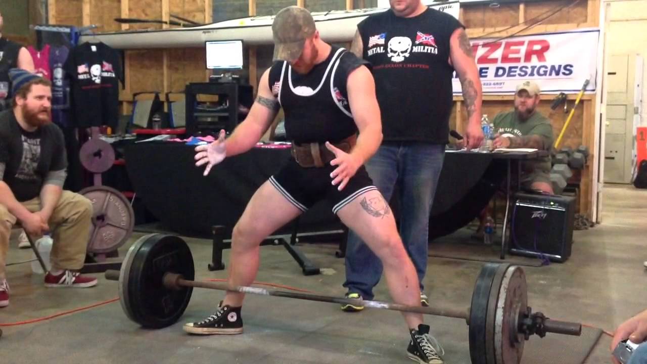 Dan Shull pulls an easy 450 lb. opener DL at 204 bwt. - YouTube