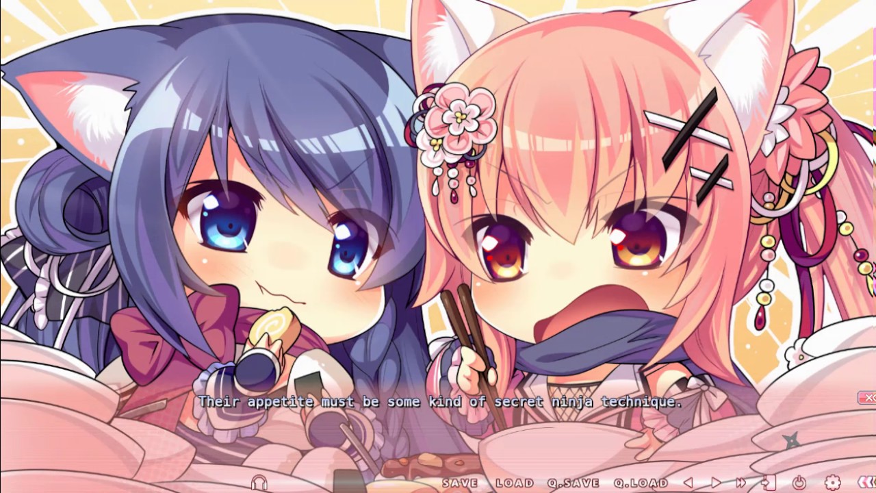 Let's Visual Read NEKO-NIN exHeart (PC) 01 - Neko Ninjas? Hell Yeah! - YouTube