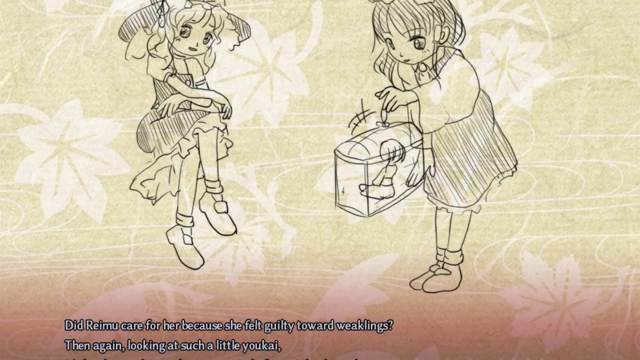 Touhou 14: Double Dealing Character - Endings - YouTube
