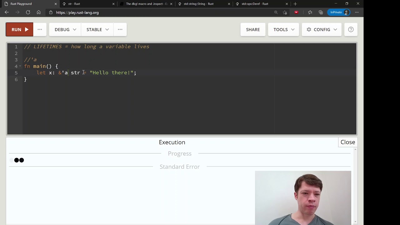 Easy Rust 099 String str And A Brief Introduction To Lifetimes YouTube Easy Rust 099 String str And A Brief Introduction To Lifetimes YouTube