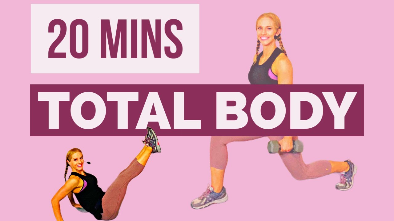 20 min Full Body Dumbbell Workout (to the music 🎶) | Follow along ...