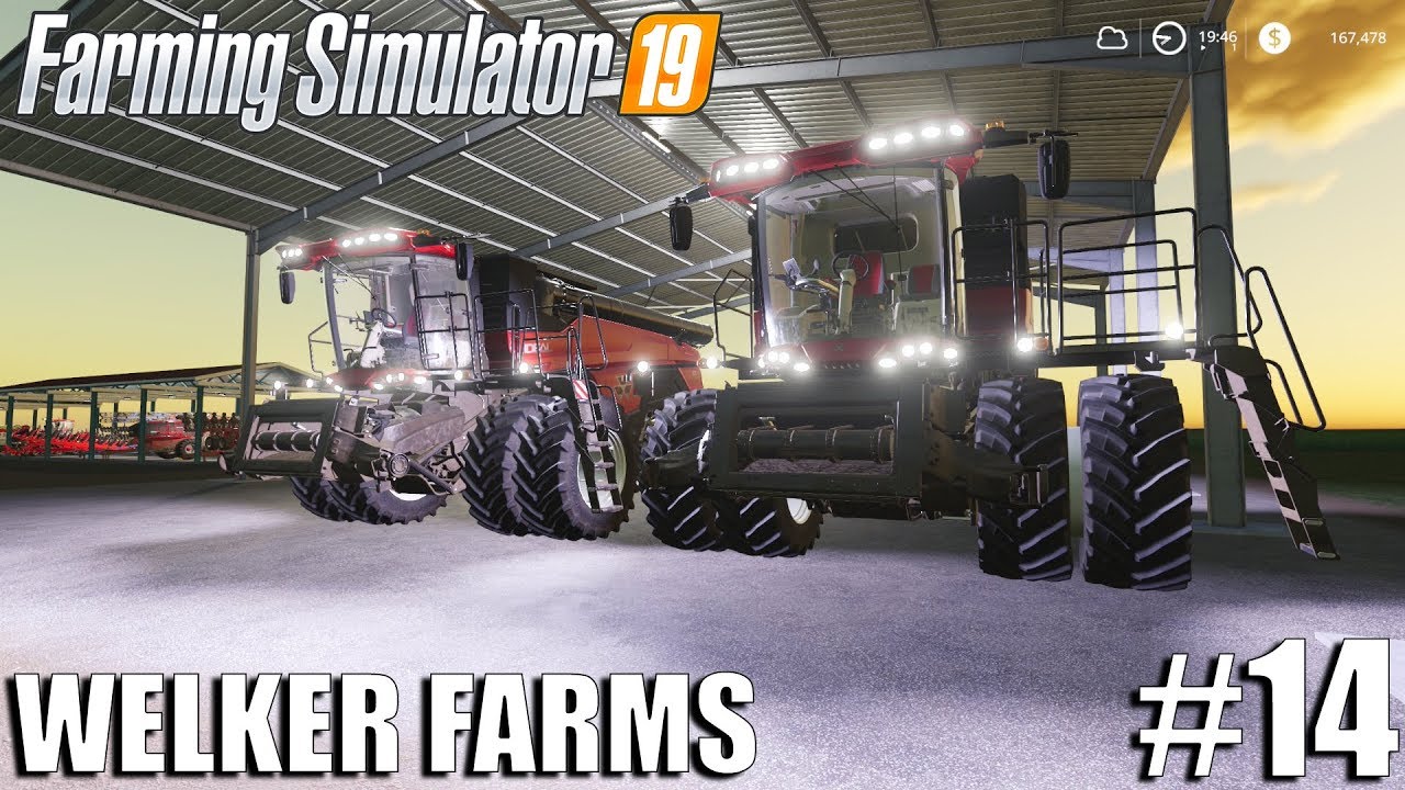 WELKER FARMS | FS19 Timelapse #14 | Farming Simulator 19 Timelapse ...