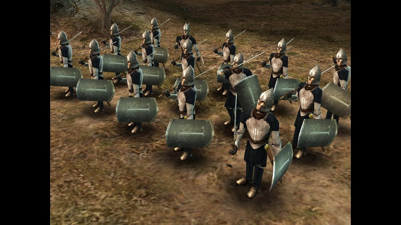 Gondor Soldiers vs Morgul Orcs Warriors and Dol Guldur Orcs - YouTube