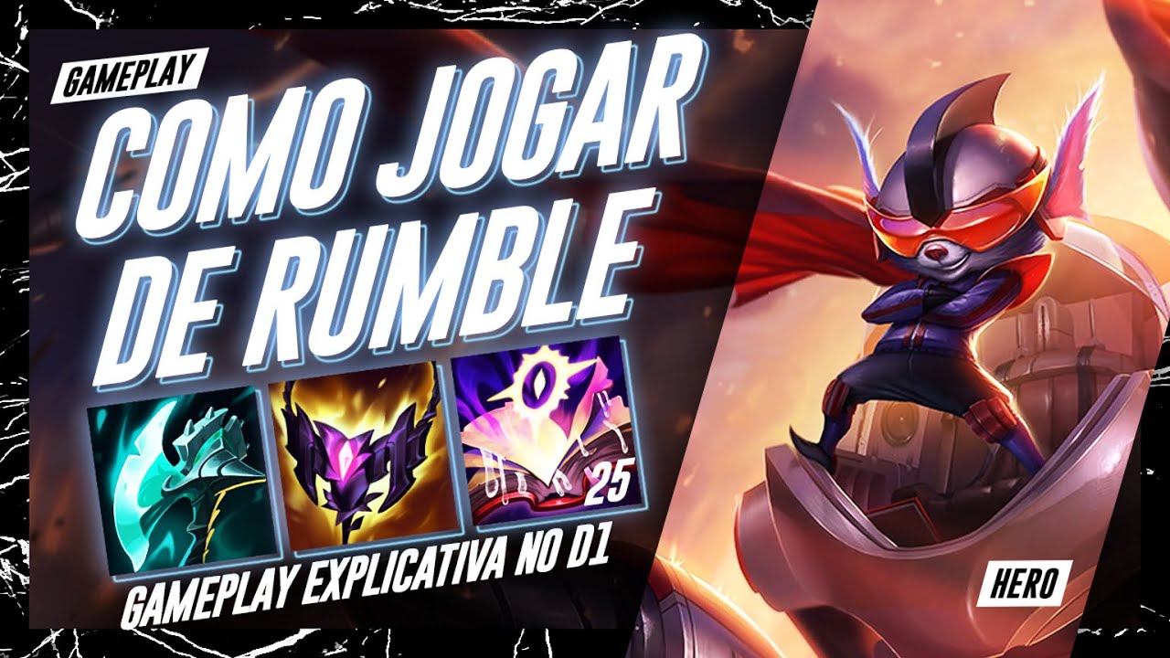 GAMEPLAY EXPLICATIVA DE RUMBLE TOP | ATUALIZADO 2023 - YouTube