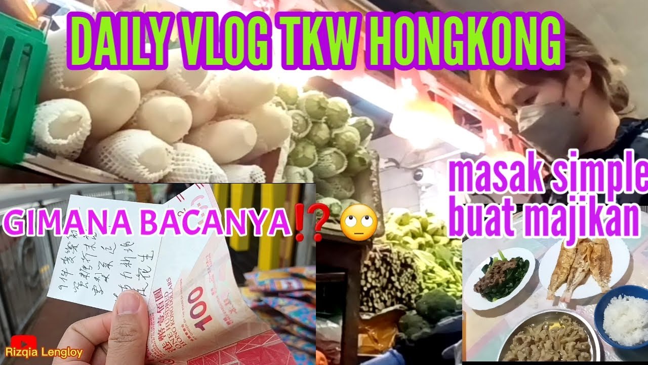 Aktivitas tkw Hongkong ketika ada majikan || Daily vlog Tkw - YouTube