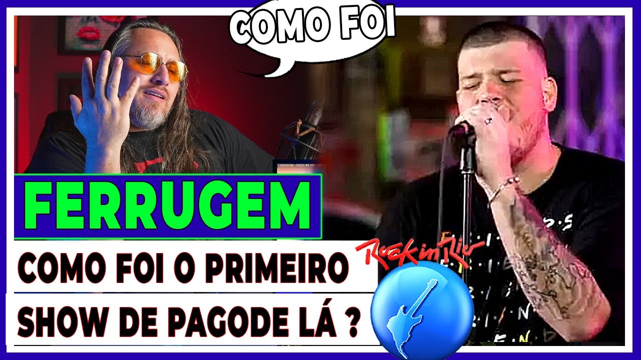 FERRUGEM NO ROCK IN RIO by LEANDRO VOZ - "COMO É A VOZ DO PAGODE ...